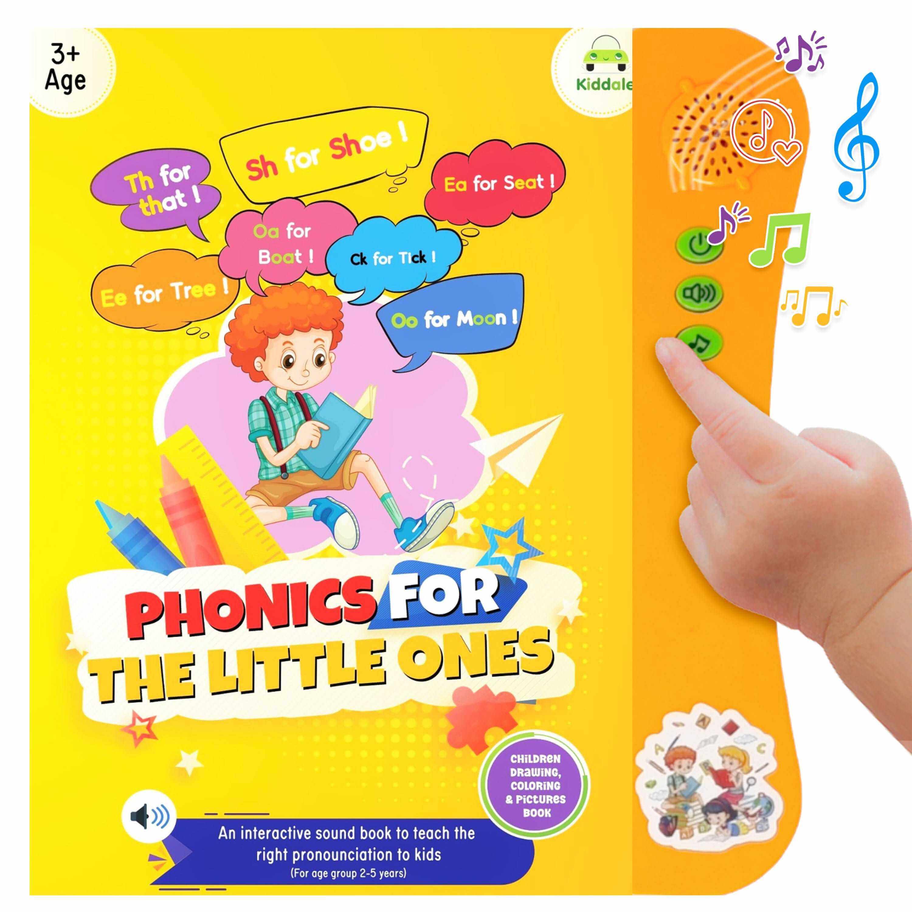 Best Phonics Sound Book with Vowels(ā,e,i,o,u) and Consonants Sounds ...