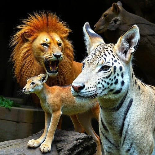 Wild Animals Charts to Teach Kids About Wildlife – Kiddale123