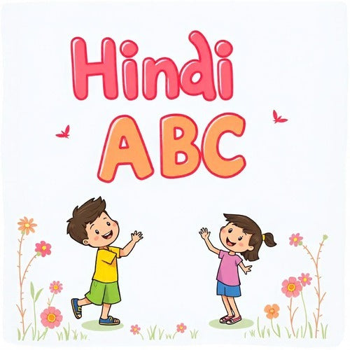 Hindi ABC:The Secret to Making Child Bilingual from Day One – Kiddale123